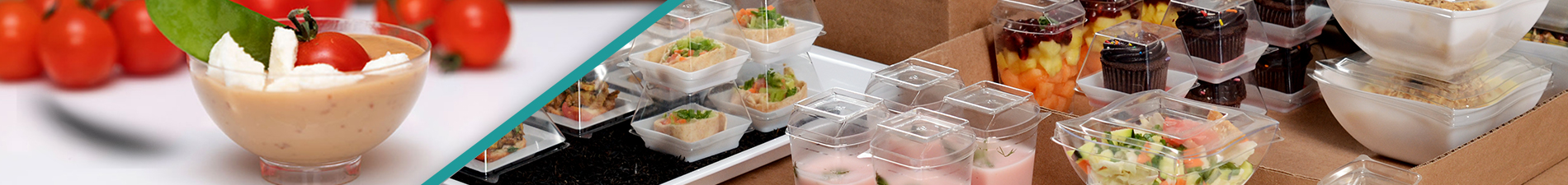 Premium Plastic Tableware for catering and food service industries